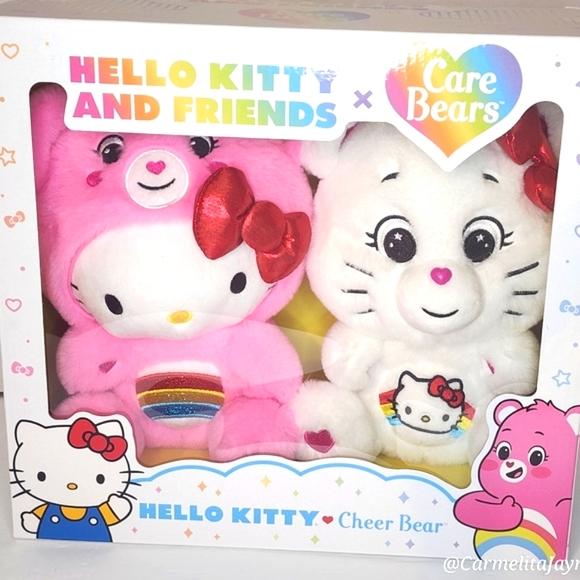 Care Bears | Toys | Hello Kitty Care Bears Box Set W Sanrio Hello Kitty ...